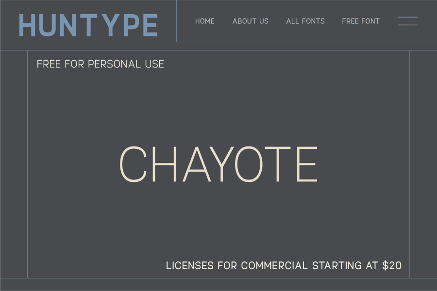 Chayote Font Family · 1001 Fonts