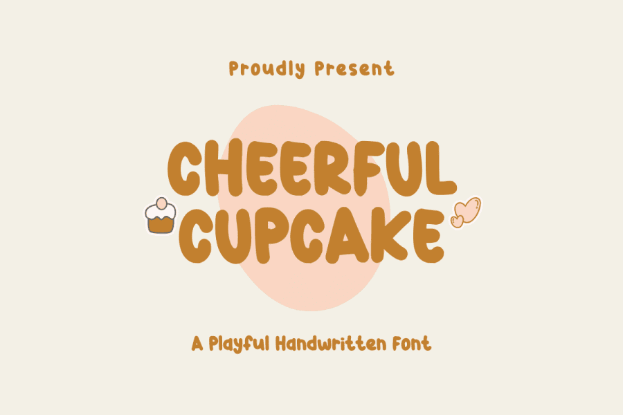 Cheerful Cupcake Font · 1001 Fonts
