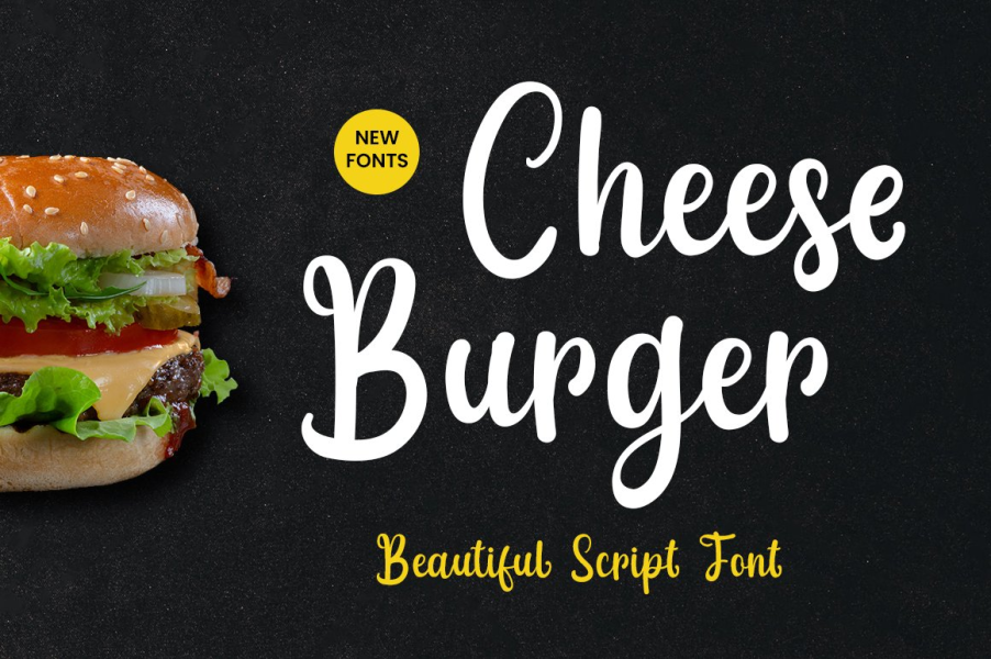 Cheese Burger Font · 1001 Fonts