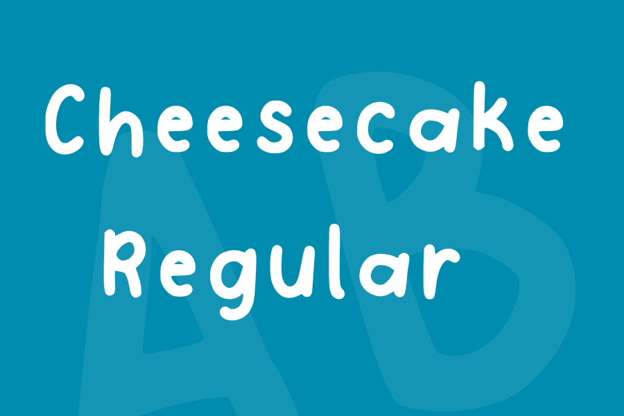 Cheesecake Font · 1001 Fonts