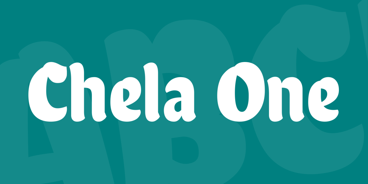 Chela One Font · 1001 Fonts