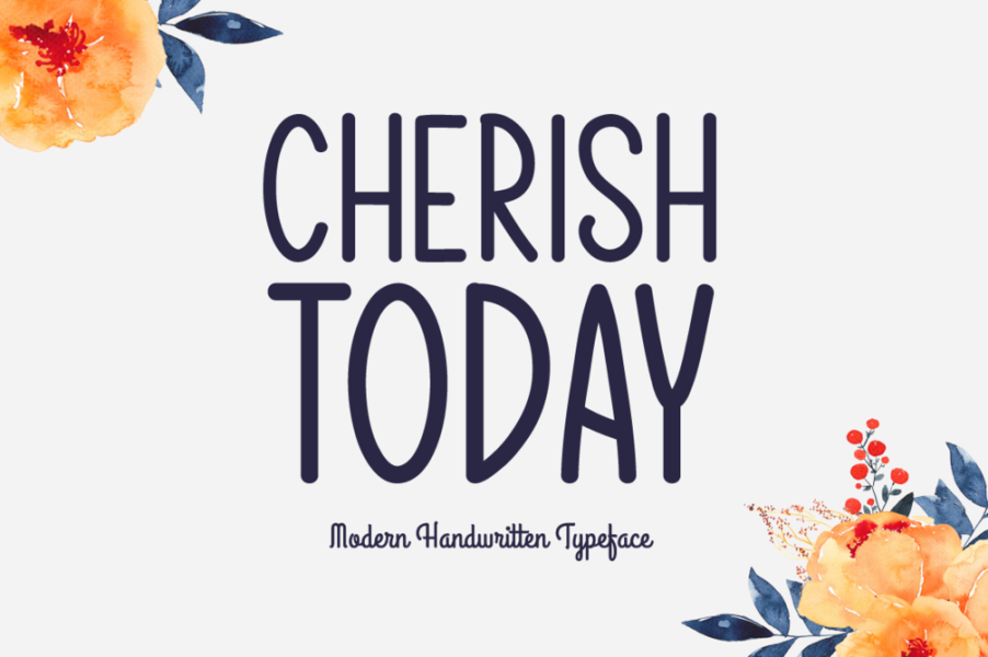 Cherish Today Font · 1001 Fonts