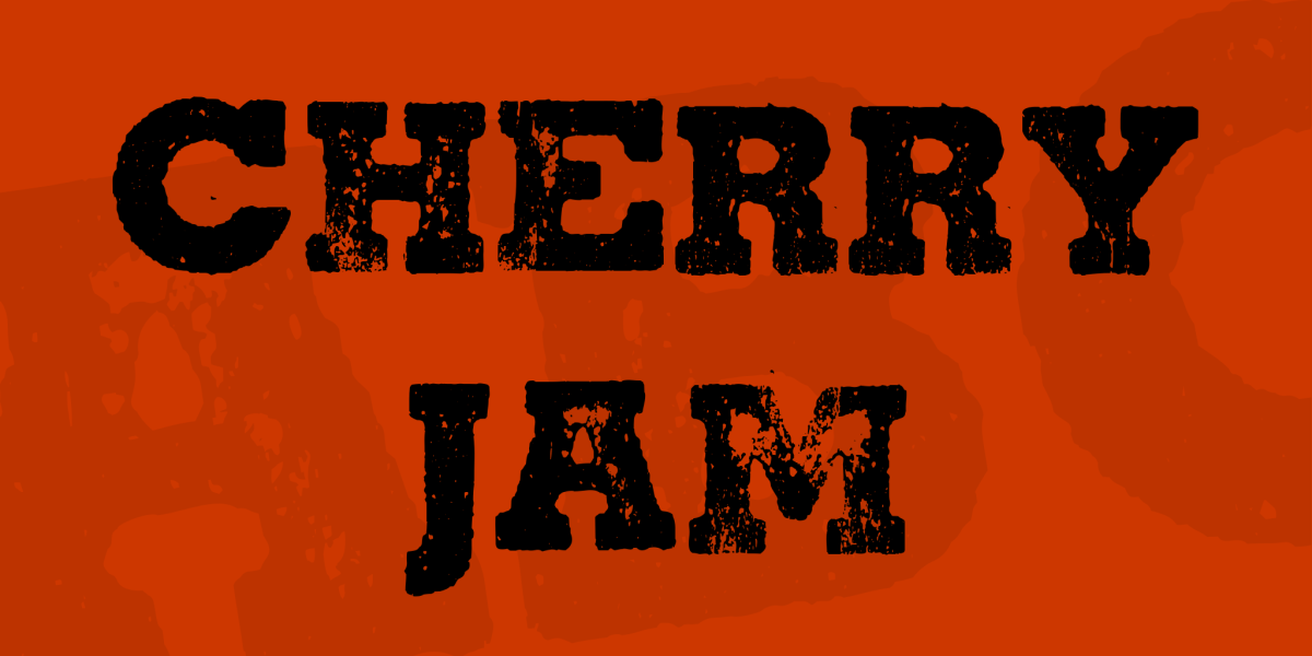 CHERRY JAM Font · 1001 Fonts