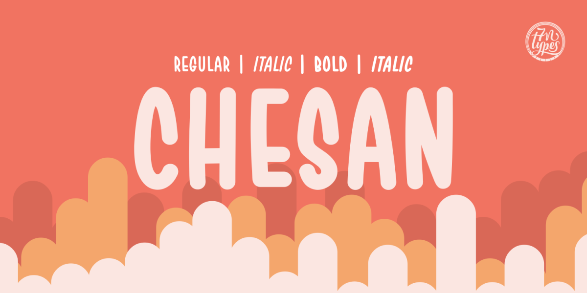 Chesan Font Family · 1001 Fonts