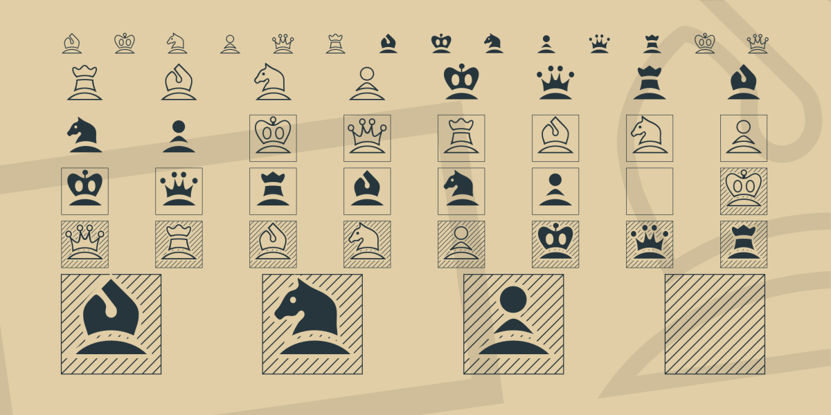 Chess Font · 1001 Fonts