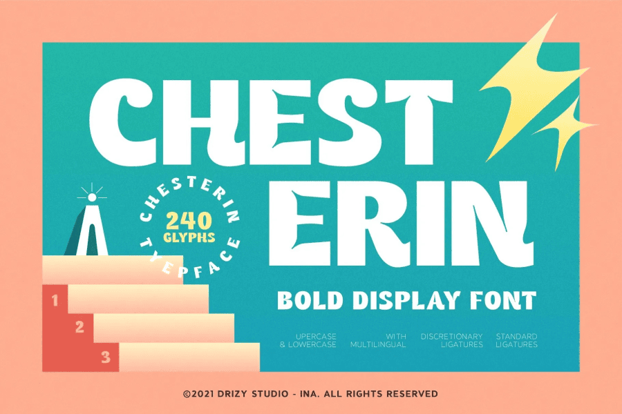 Chesterin Font · 1001 Fonts