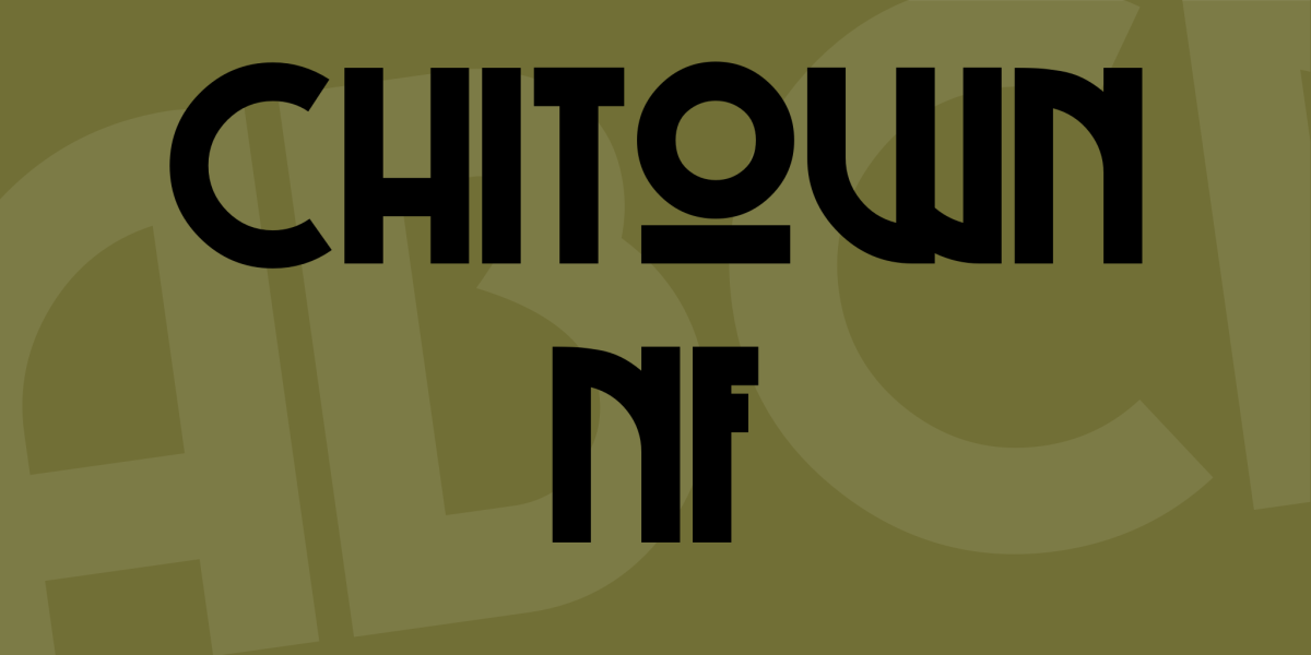 ChiTown NF Font · 1001 Fonts