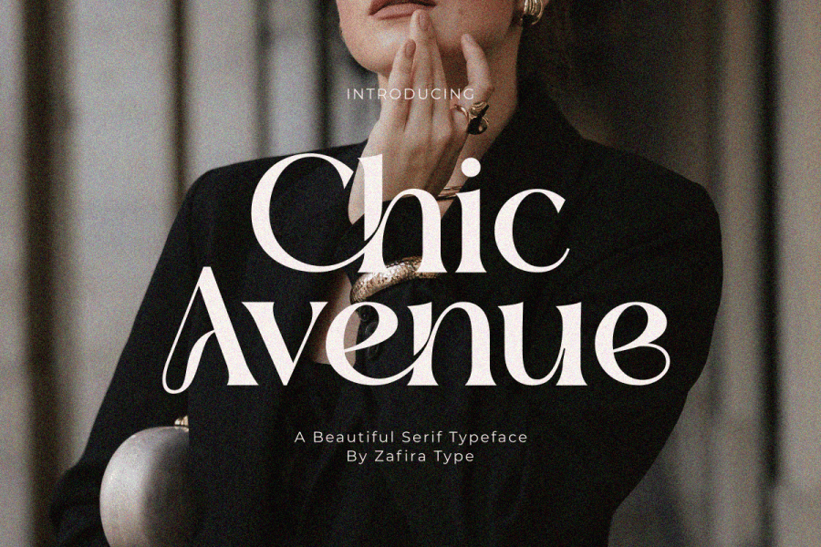 Chic Avenue Font · 1001 Fonts