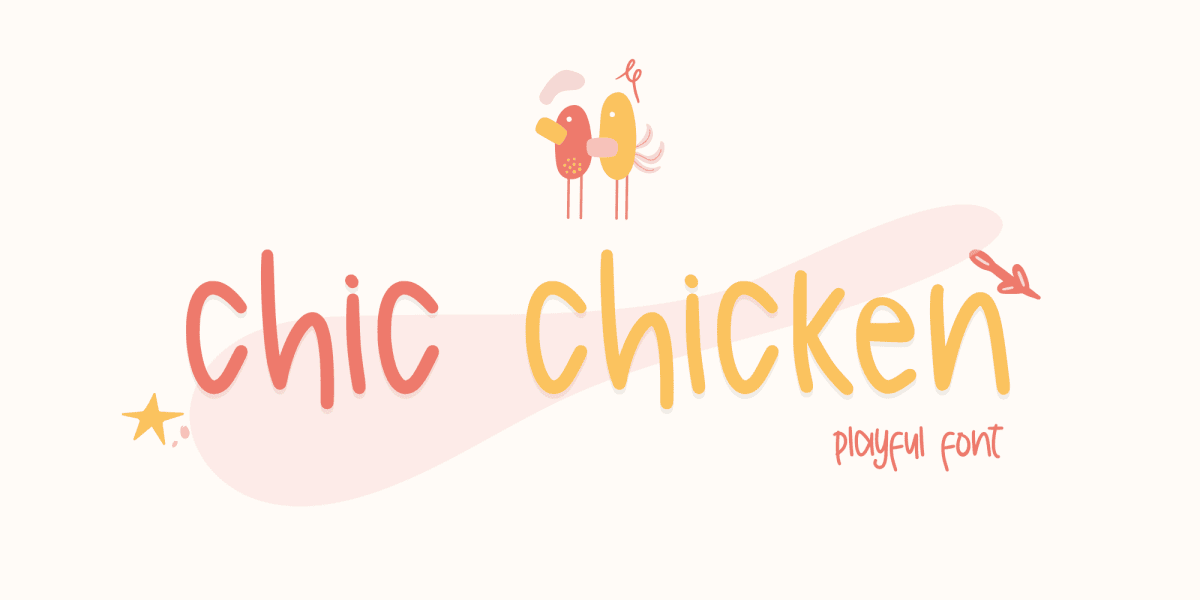 Chic Chicken - Personal Use Font · 1001 Fonts