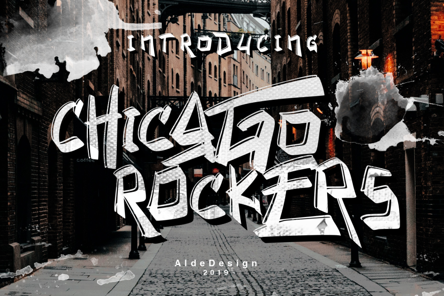 Chicago Rockers Font Family · 1001 Fonts