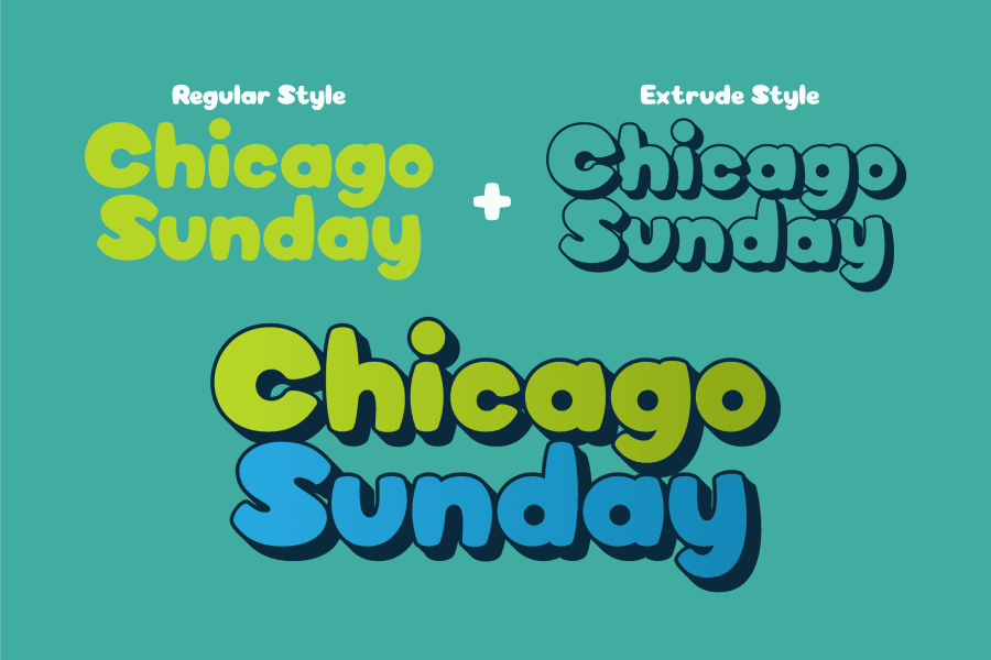 1 Free Chicago, Mixed Case, Modern Font · 1001 Fonts