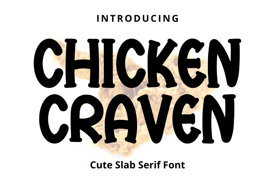 Chicken Craven Font · 1001 Fonts