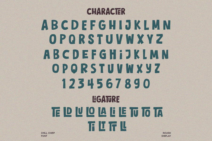 Chill Chirp Font · 1001 Fonts