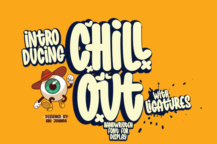 Chill Out Font · 1001 Fonts