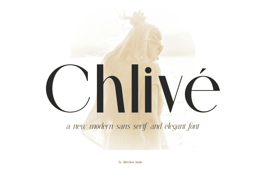Chlive Font · 1001 Fonts