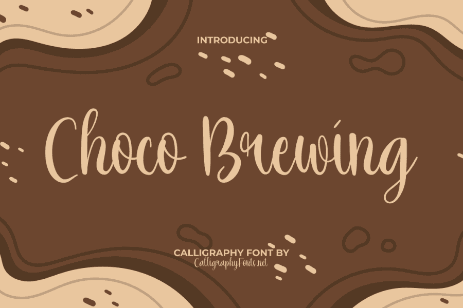 Choco Brewing Demo Font · 1001 Fonts