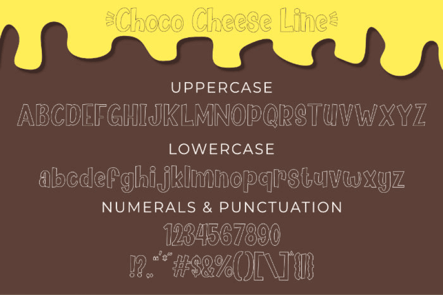 Choco Cheese Font · 1001 Fonts