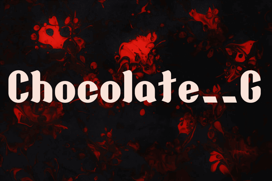 1 Free Chocolate, Friendly, Poster Font · 1001 Fonts