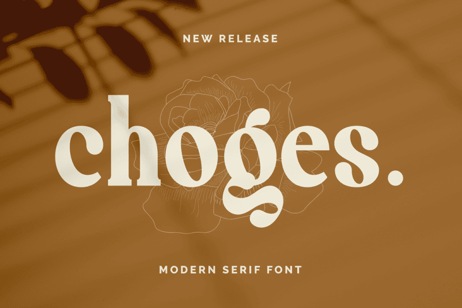 Choges Font · 1001 Fonts