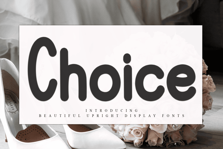 Choice Font · 1001 Fonts
