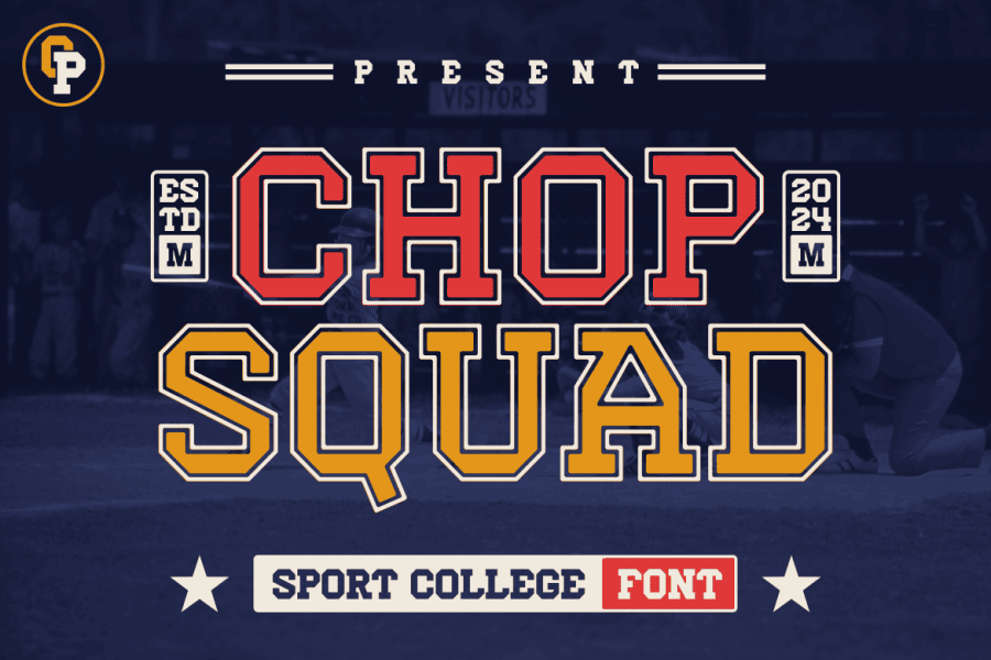 CHOP SQUAD Font · 1001 Fonts
