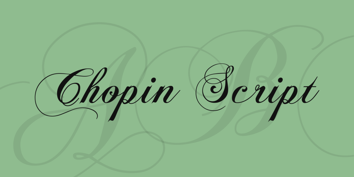 Chopin Script Font · 1001 Fonts