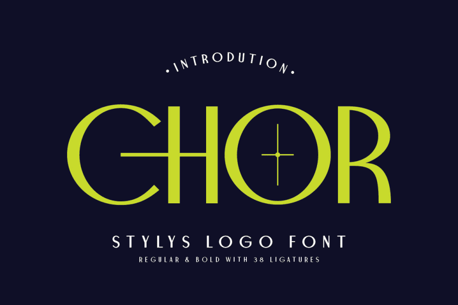Chor Font · 1001 Fonts