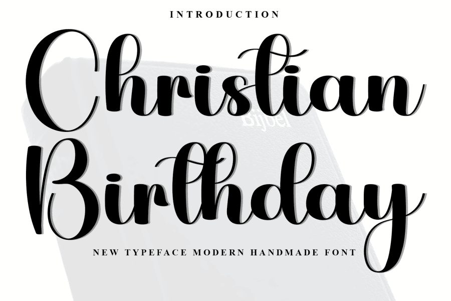 Christian Birthday Font · 1001 Fonts