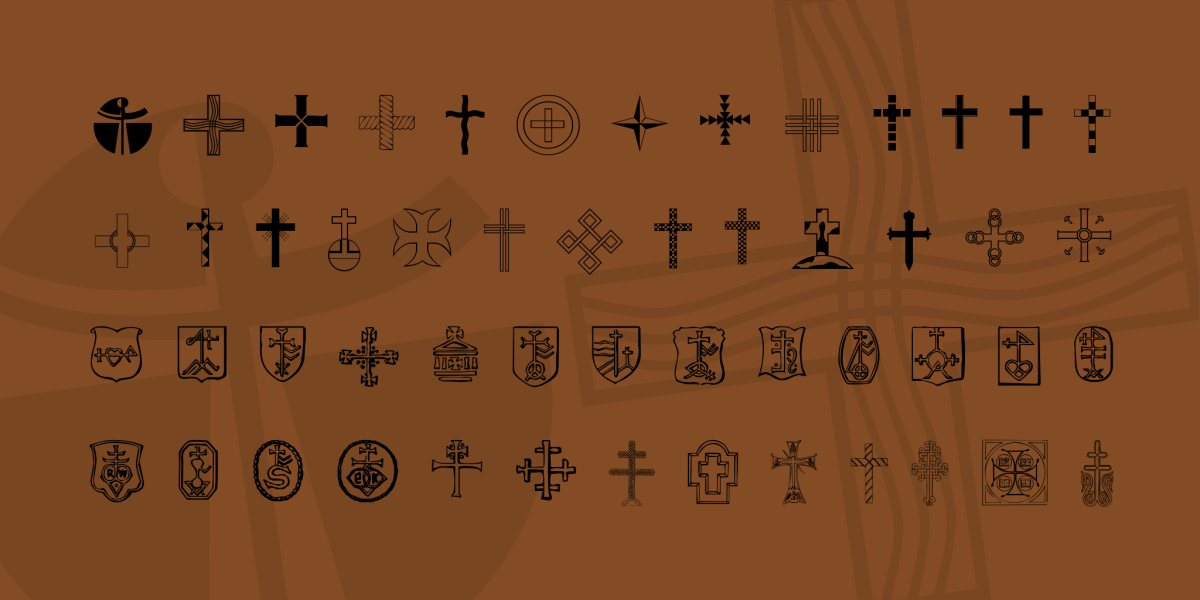 15 Free Cross Fonts · 1001 Fonts