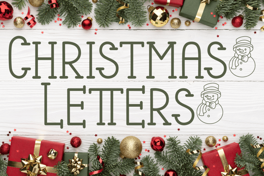 4 Free Christmas Card, Handwritten Fonts · 1001 Fonts