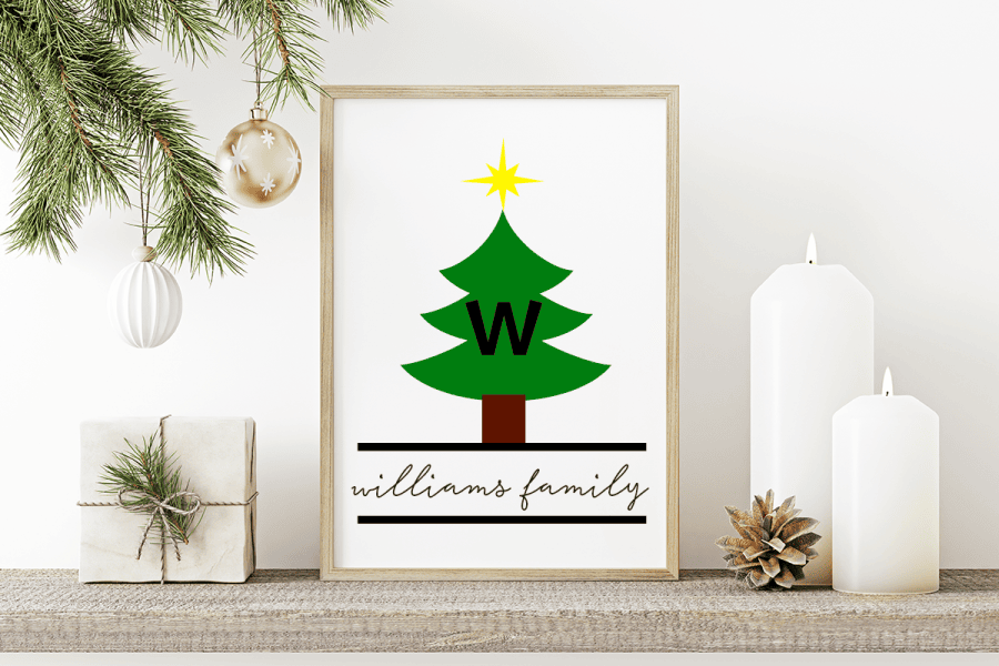 Christmas Monogram Font Family · 1001 Fonts