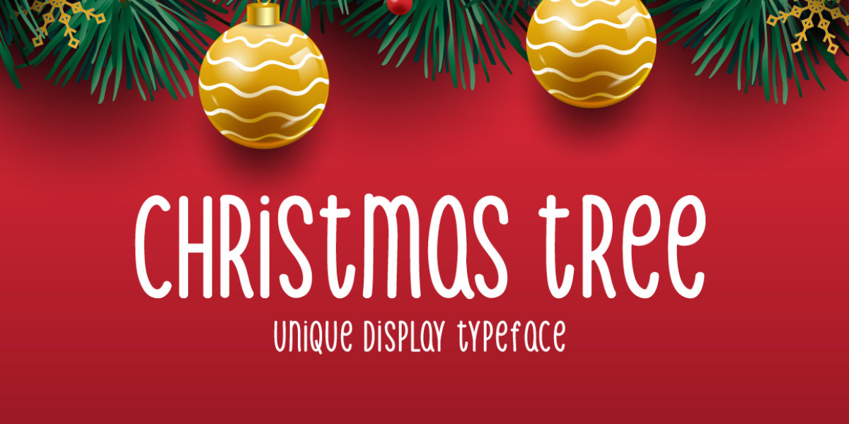 Christmas Tree Font · 1001 Fonts