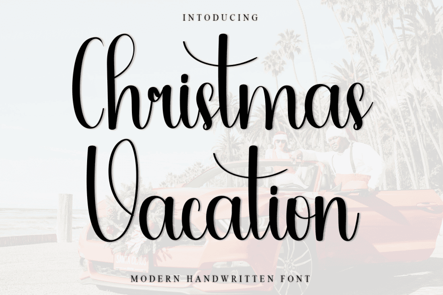 Christmas Vacation Font · 1001 Fonts