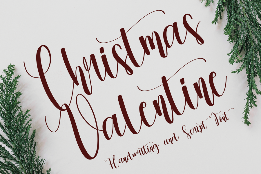 Christmas Valentine Font · 1001 Fonts
