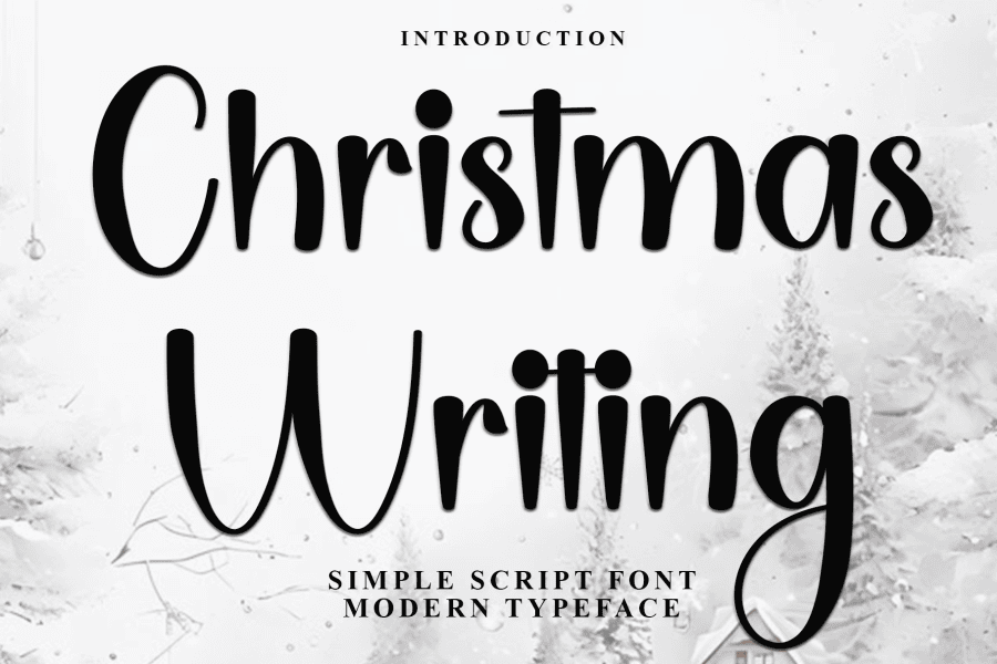 Christmas Writing Font · 1001 Fonts