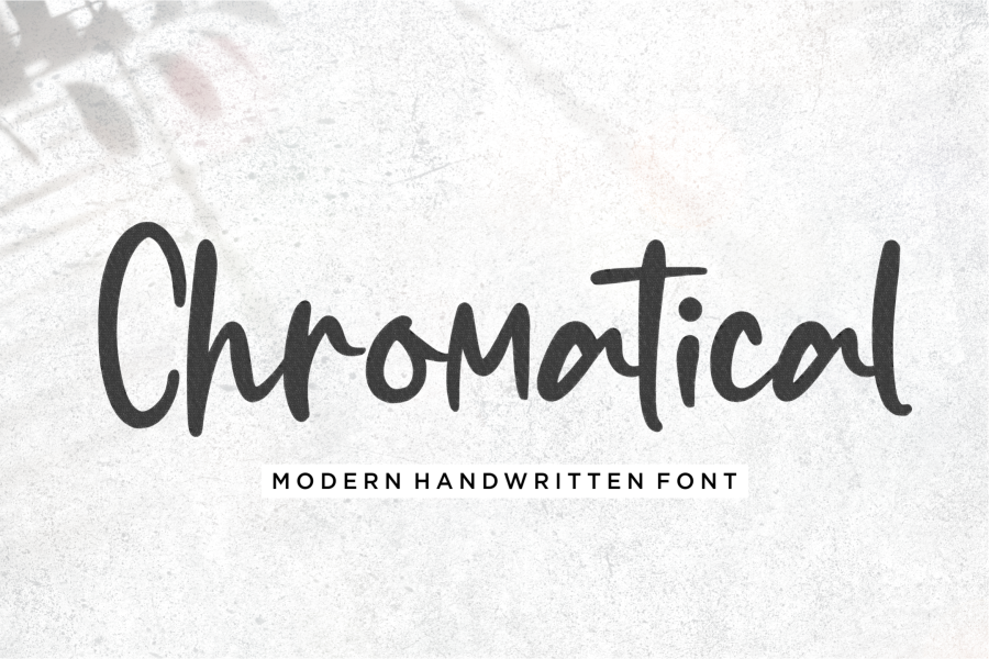 Chromatical Font · 1001 Fonts