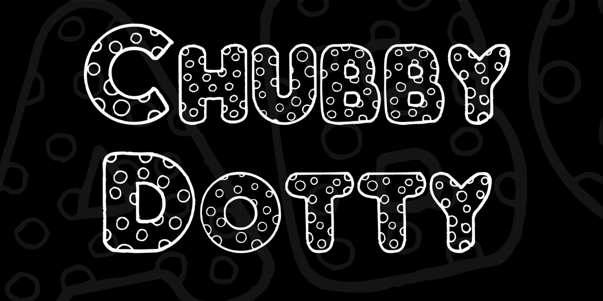 Chubby Dotty Font · 1001 Fonts
