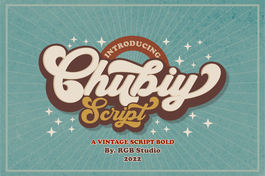 Chubiy Font · 1001 Fonts