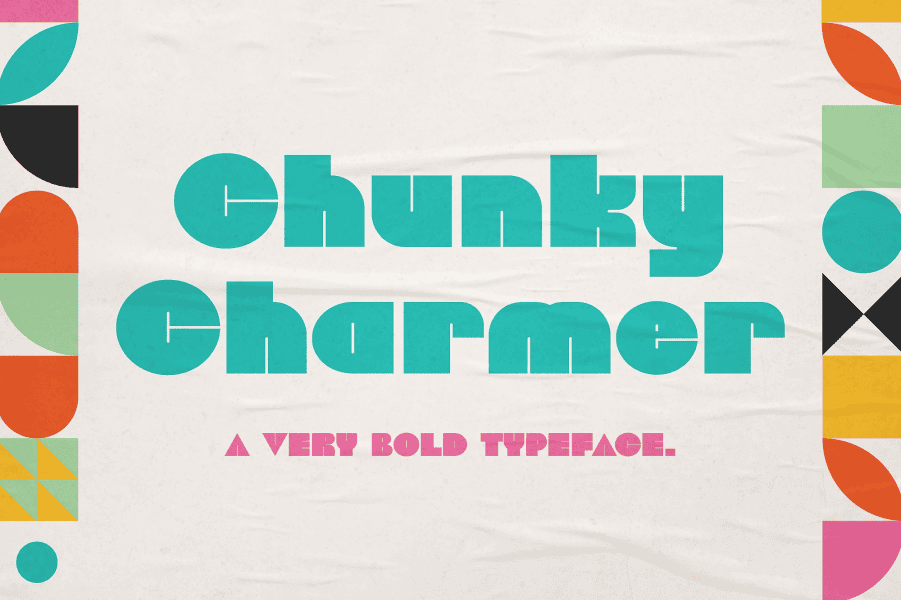 Chunky Charmer Font · 1001 Fonts