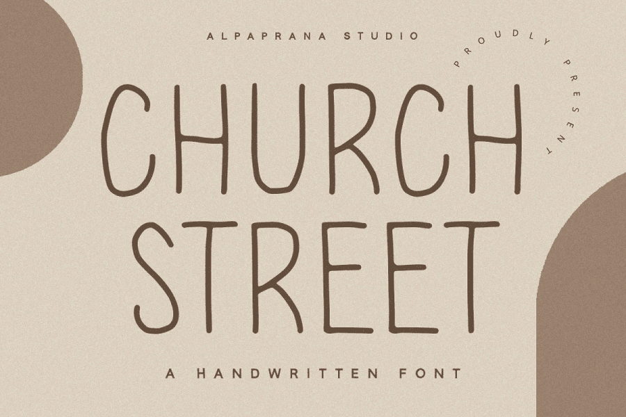 Church Street Font · 1001 Fonts