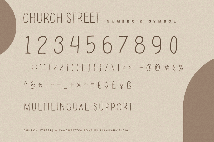 Church Street Font · 1001 Fonts