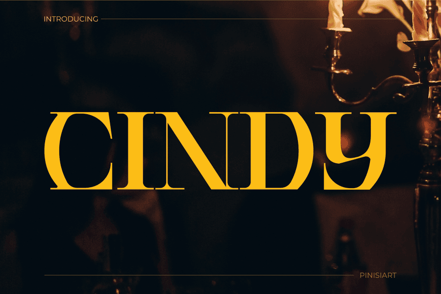 CINDY Font · 1001 Fonts