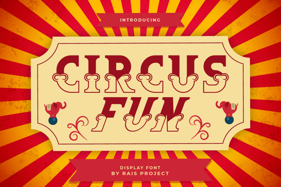 Circus Fun Demo Font Family · 1001 Fonts
