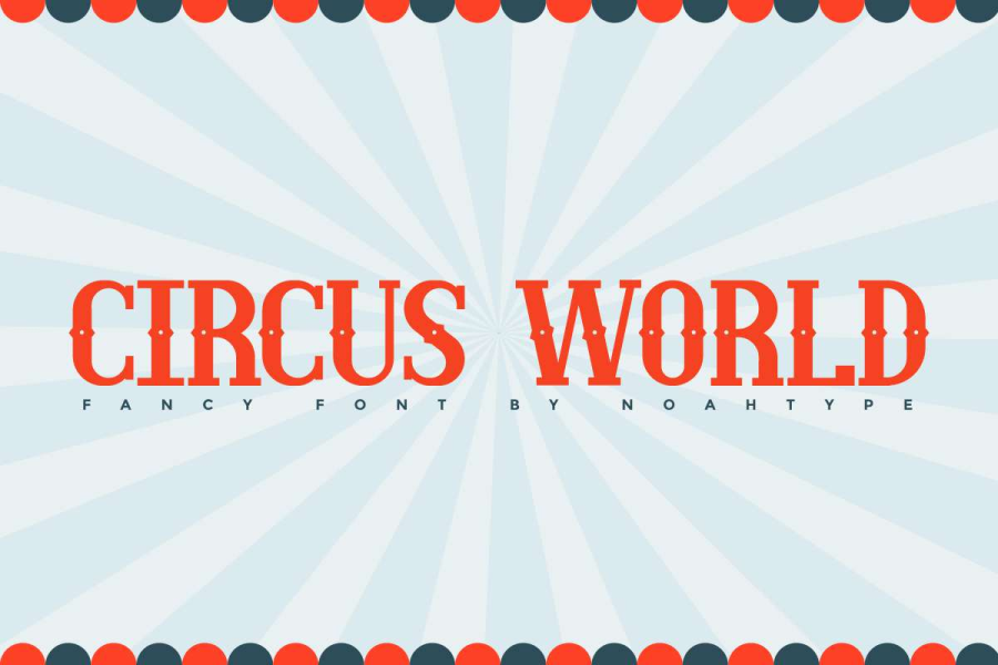 Circus World Demo Font · 1001 Fonts
