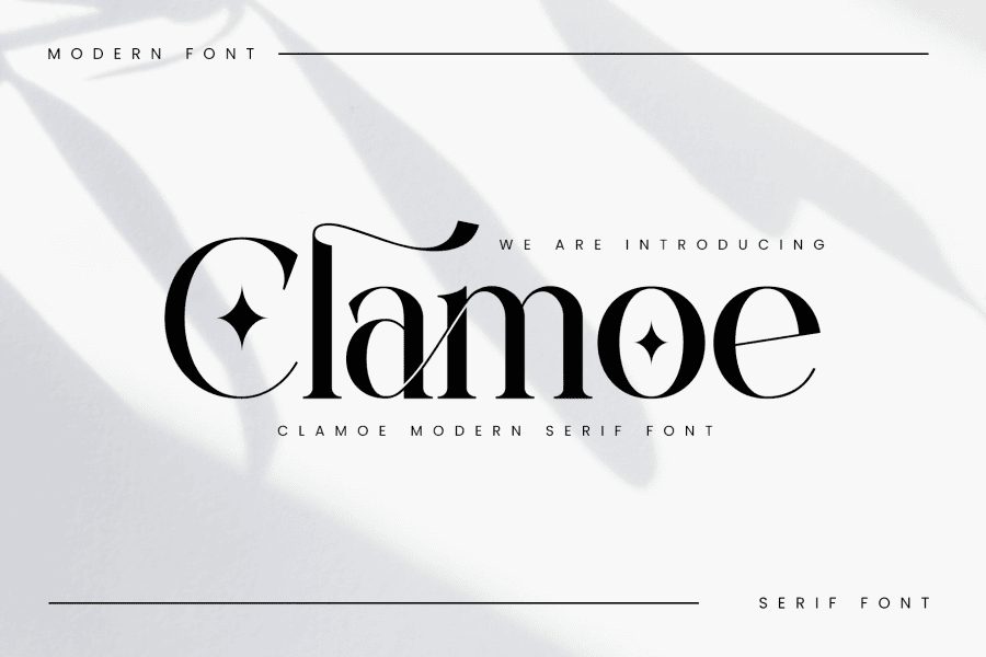 Clamoe Font · 1001 Fonts