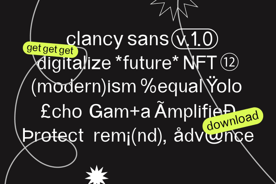 Clancy Font · 1001 Fonts