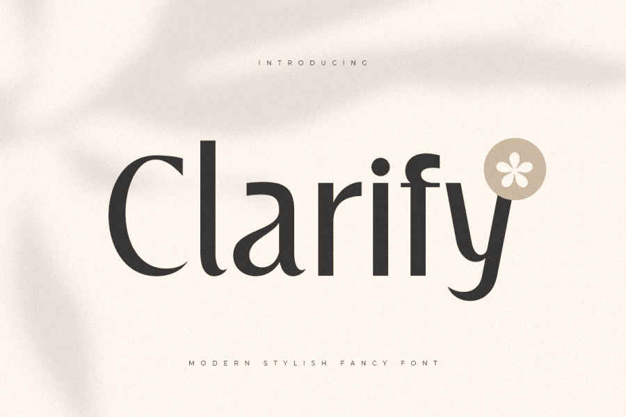 Clarify Font · 1001 Fonts