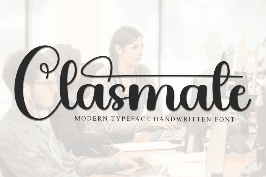 Clasmate Font · 1001 Fonts