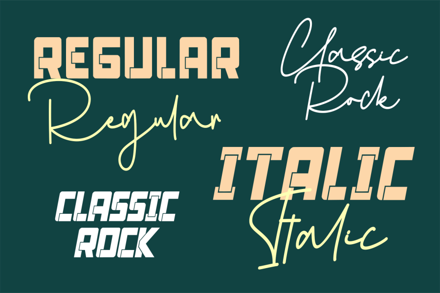 Classic Rock - Personal use Font · 1001 Fonts