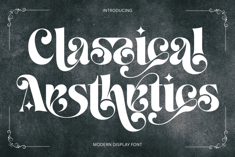 Classical Aesthetics Demo Font · 1001 Fonts